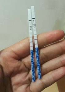 Testpack 2 garis samar, apakah positif hamil? - Apotik Angel